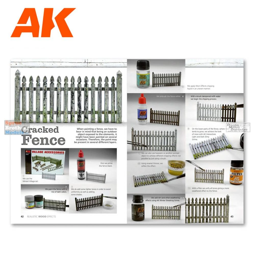 AKI000259 AK Interactive Learning 01: Realistic Wood Effects [10th ...