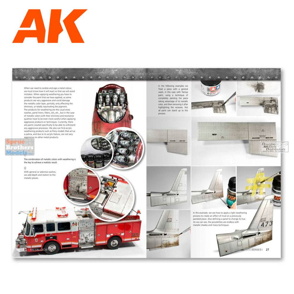 AKI000507V7 AK Interactive Learning 04: Metallics Vol 1 - Aircraft ...