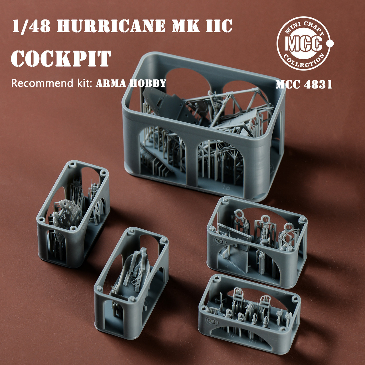 MCC48031 1:48 Mini Craft Collection Hurricane Mk.IIc Cockpit Set (ARM ...