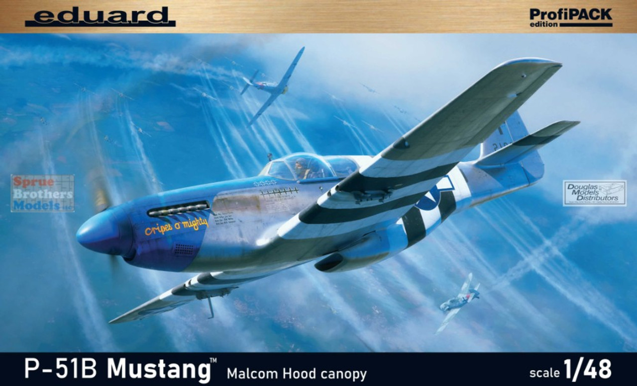 EDU82176 1:48 Eduard P-51B Mustang Malcolm Hood Canopy [ProfiPack Edition] - Sprue Brothers ...