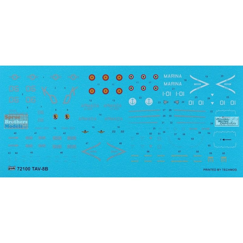 SWD72100 1:72 Sword TAV-8B Harrier II - Sprue Brothers Models LLC
