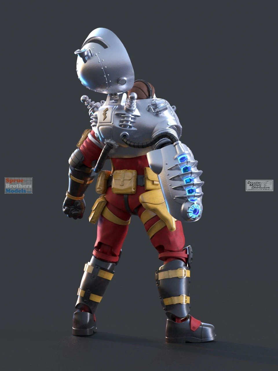 BDMBA001 1:12 Border Model Tesla Trooper Figure - Sprue Brothers Models LLC