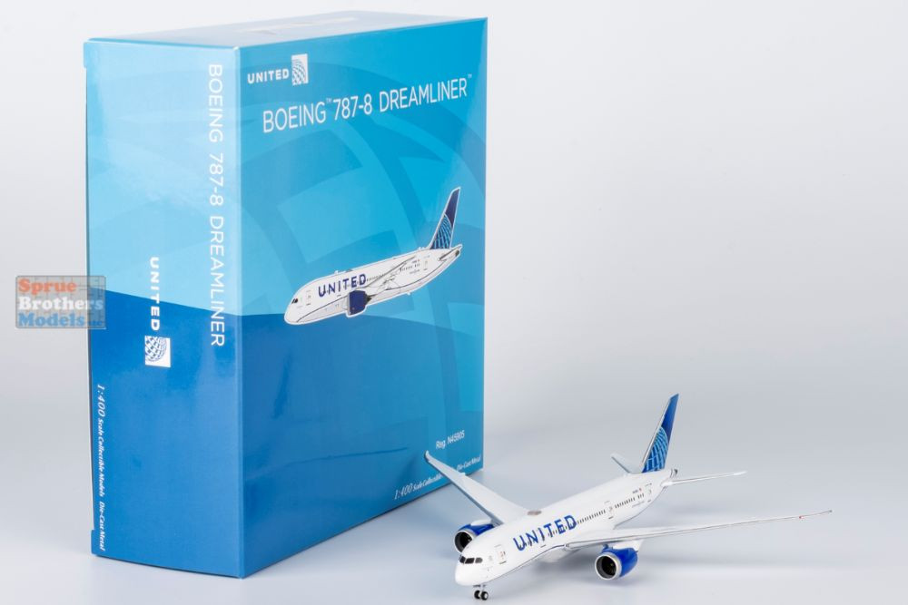 NGM59032 1:400 NG Model United Airlines B787-8 Reg #N45905 (pre-painted ...