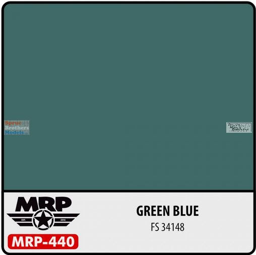 MRP440 MRP/Mr Paint - Green Blue FS34148 30ml (for Airbrush only ...