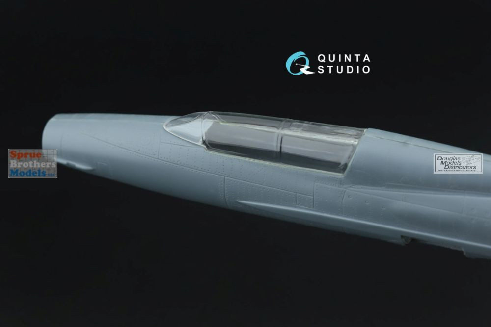 QTSQC72009 1:72 Quinta Studio Vacuformed Canopy - MiG-21UM Fishbed (KP ...