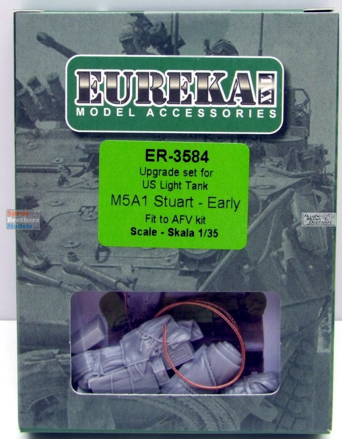 EURER3584 1:35 Eureka XXL M5A1 Stuart Early Upgrade Set (AFV kit ...