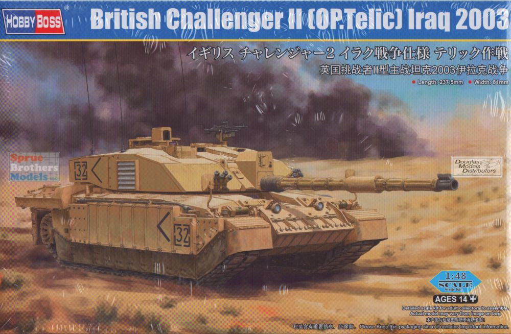 HBS84853 1:48 Hobby Boss Challenger II (Operation Telic) Iraq 2003 ...