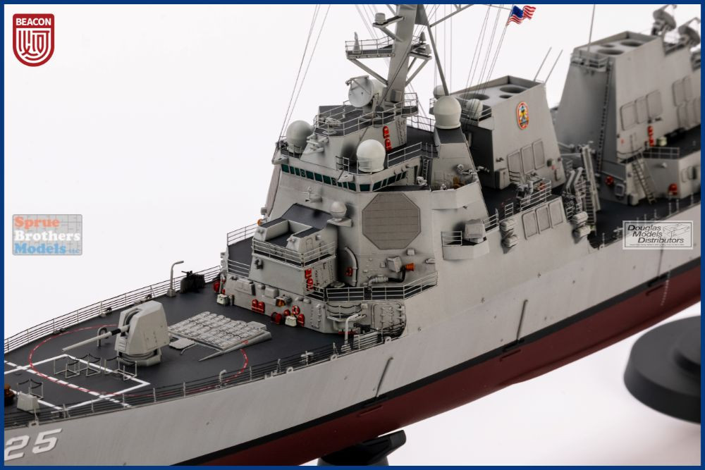 BCNS3001 1:350 Beacon Hobby USS Jack Lucas DDG-125 Arleigh Burke Class ...