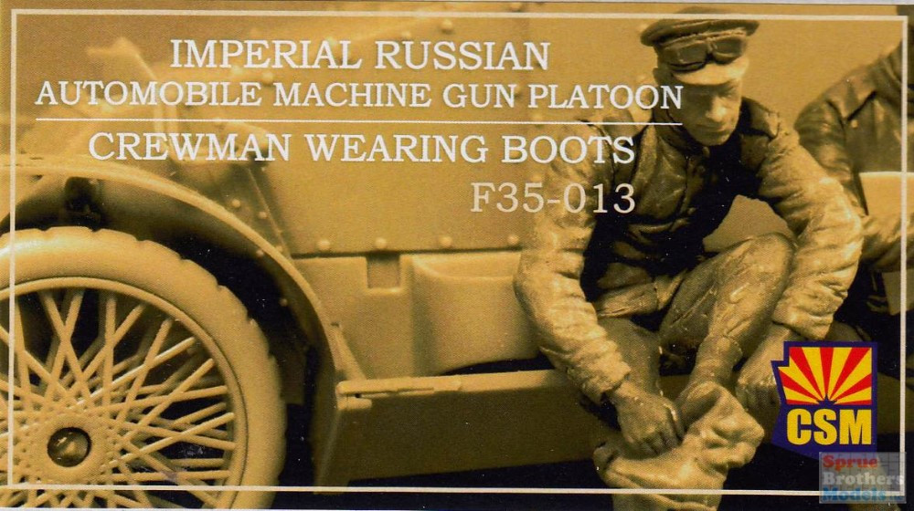 CSMF35013 1:35 Copper State Models Figure: Imperial Russian Automobile ...