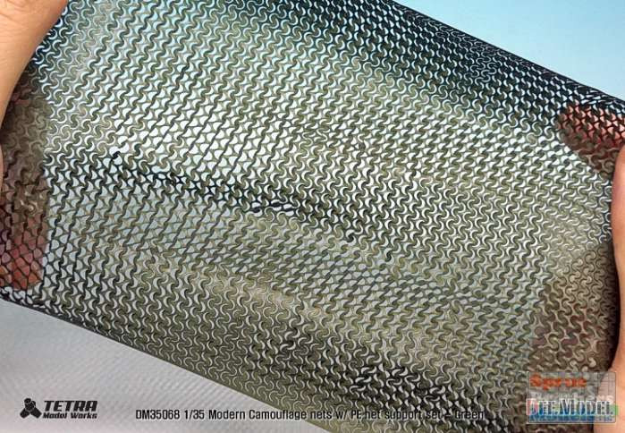 DEFDM35068 1:35 DEF Model Modern Camouflage Nets with PE Net Support ...