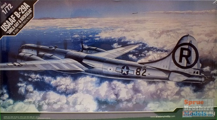 ACA12528 1:72 Academy USAAF B-29A Superfortress "Enola Gay & Bockscar ...