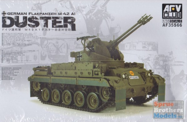 AFV35S66 1:35 AFV Club German Flakpanzer M42A1 Duster - Sprue Brothers ...