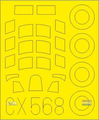 EDUCX568 1:72 Eduard Mask - Hurricane Mk.IIc (ARM kit) - Sprue Brothers ...