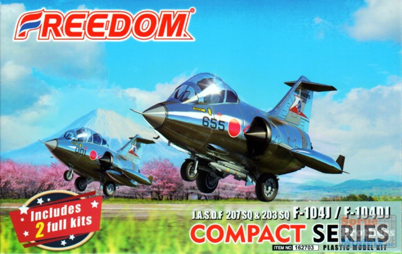 FMK162703 Freedom Model Kits Compact Series - F-104J F-104DF ...
