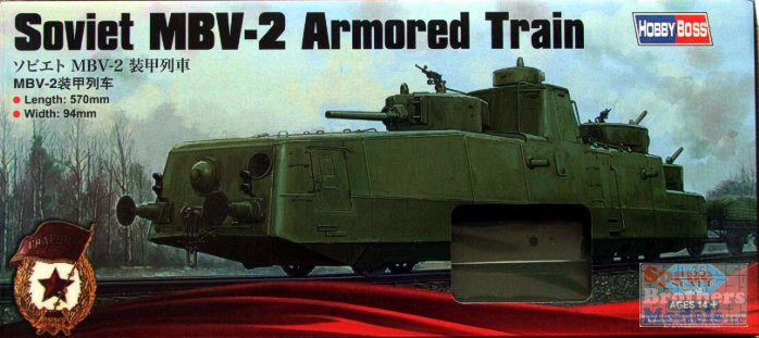 HBS85514 1:35 Hobby Boss Soviet MBV-2 Armoured Train - Sprue Brothers ...