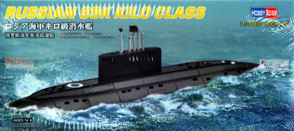 HBS87002 1:700 Hobby Boss Russian SSK Kilo Class Submarine - Sprue ...