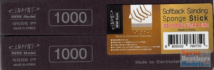 INFISS1000G Infini Model Softback Sanding Stick - Ultra Fine / 1000 ...