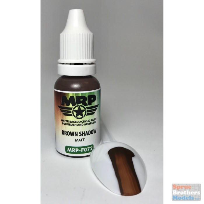 MRPF072F-(UP) MRP Aqua Figure Paint Line - Brown Shadow 17ml - Sprue ...