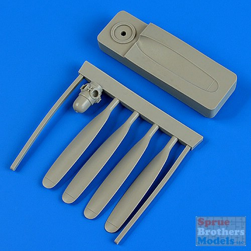 QBT48662 1:48 Quickboost F4U-5 Corsair Propeller with Tool (HBS kit ...