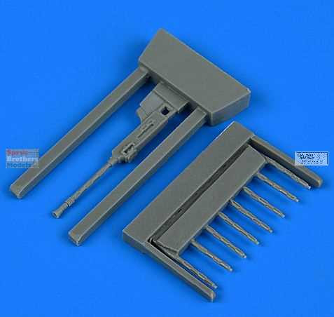 QBT48962 1:48 Quickboost Fokker G.1 Gun Barrels and Machine Gun (MIK ...