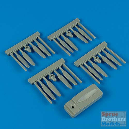 QBT72336 1:72 Quickboost B-24 Liberator Propellers w/ Tool (HAS kit ...