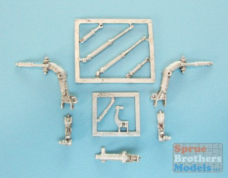 SAC48241 1:48 Scale Aircraft Conversions - Alpha Jet Landing Gear (KIN ...
