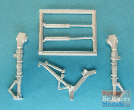 SAC48255 1:48 Scale Aircraft Conversions - La-5 Landing Gear (EDU/ZVE ...