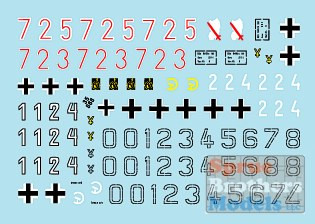 SRD35868 1:35 Star Decals - German Tanks and AFVs in Italy #3 PzKpfw IV ...