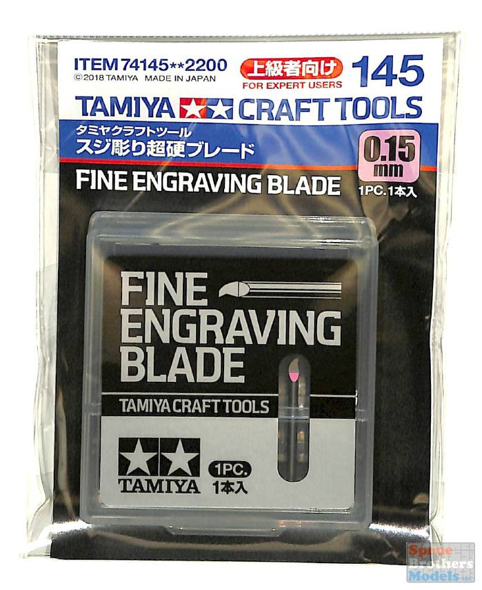 TAM74145 Tamiya Fine Engraving Blade 0.15mm - Sprue Brothers Models LLC