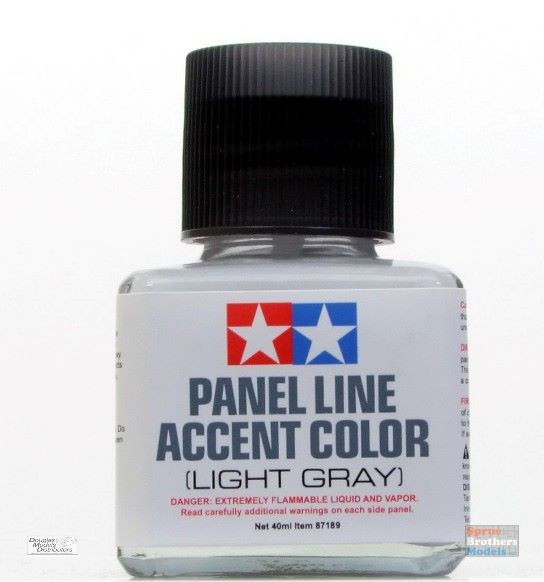 TAM87189 Tamiya Panel Line Accent Color - Light Gray - Sprue Brothers ...