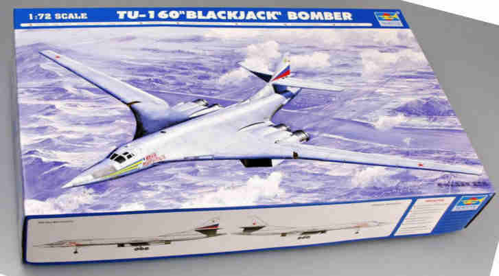 TRP01620 1:72 Trumpeter Tu-160 Blackjack Bomber #1620 - Sprue Brothers ...