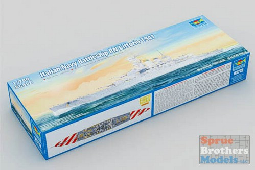 TRP05778 1:700 Trumpeter Italian Battleship RN Littorio 1941 #5778 ...