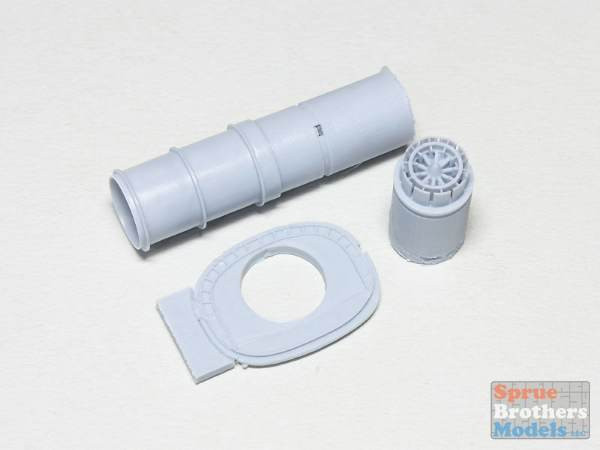 WPD48163 1:48 Wolfpack A-7 Corsair II TF41 Engine Nozzle Set (HAS/HBS ...