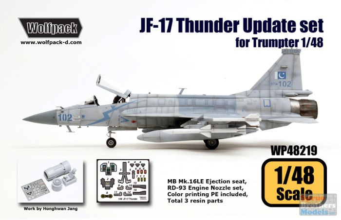 WPD48219 1:48 Wolfpack JF-17 Thunder Update Set (TRP kit) - Sprue ...