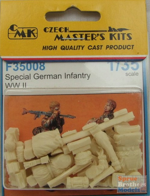 CMKF35008 1:35 CMK Figures - WWII Special German Infantry #35008 ...