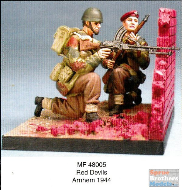 GSLMF48005 1:48 Gaso.Line Figures - Red Devils Arnhem 1944 (pre-painted ...