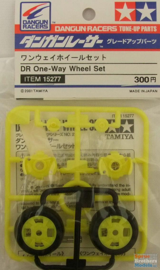 TAM15277 Tamiya Dungun Racers Tune Up Parts - DR One-Way Wheel Set ...