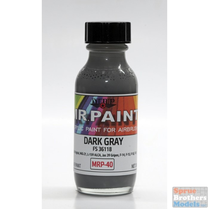 MRP040 MRP/Mr Paint - Gunship Grey FS36118 ANA603 30ml (for Airbrush ...
