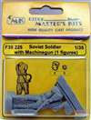 CMKF35225 1:35 CMK Figures - Soviet Soldier with Machinegun (1 figure ...