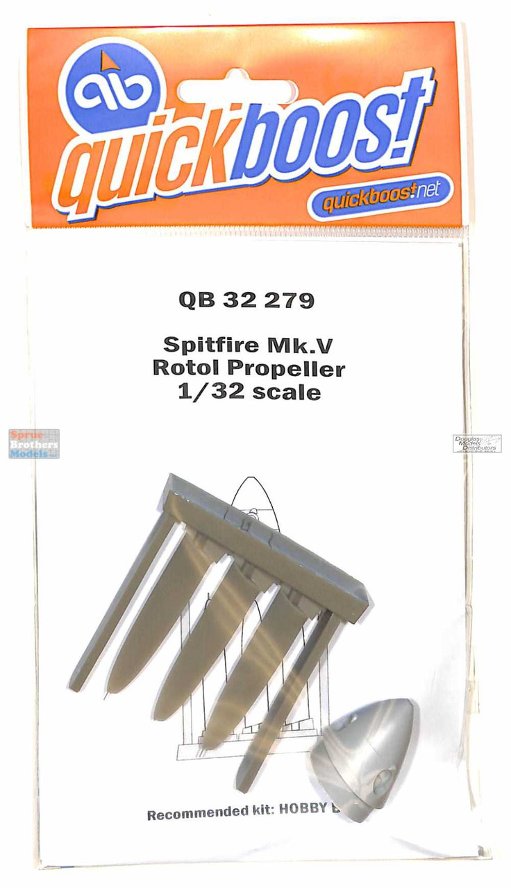 QBT32279 1:32 Quickboost Spitfire Mk.V Rotol Propeller (HBS kit ...