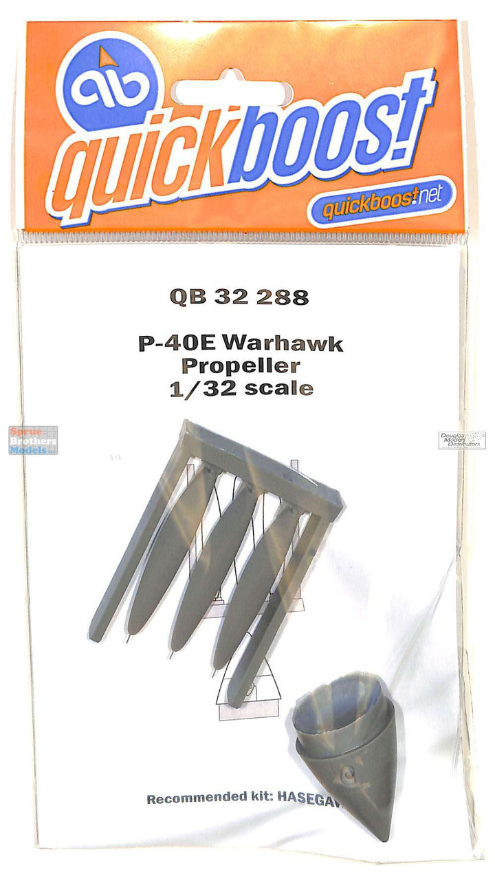 QBT32288 1:32 Quickboost P-40E Warhawk Propeller (HAS kit) - Sprue ...