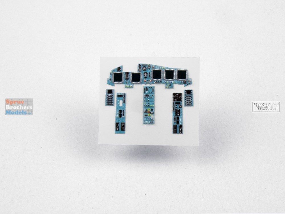 RFSQS48123 1:48 Red Fox Studio Quick Set Acrylic Instrument Panel - Su ...