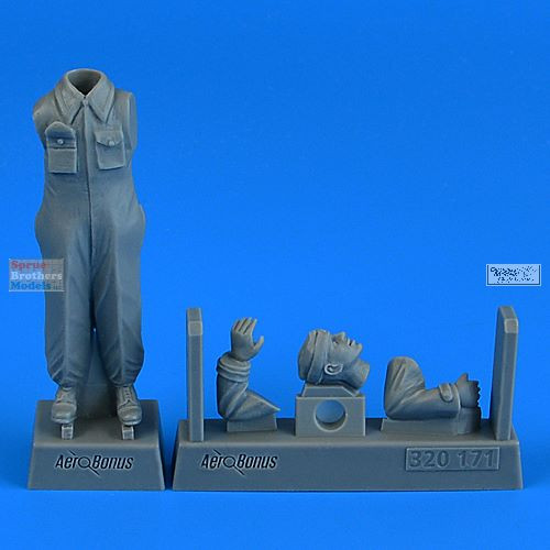 ARSAB320171 1:32 AeroBonus Luftwaffe WW1 Mechanic Figure - Sprue ...