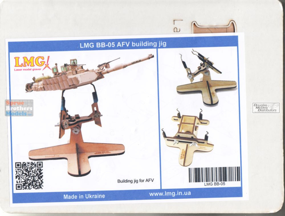 LMGBB05 LMG AFV Building Jig - Sprue Brothers Models LLC