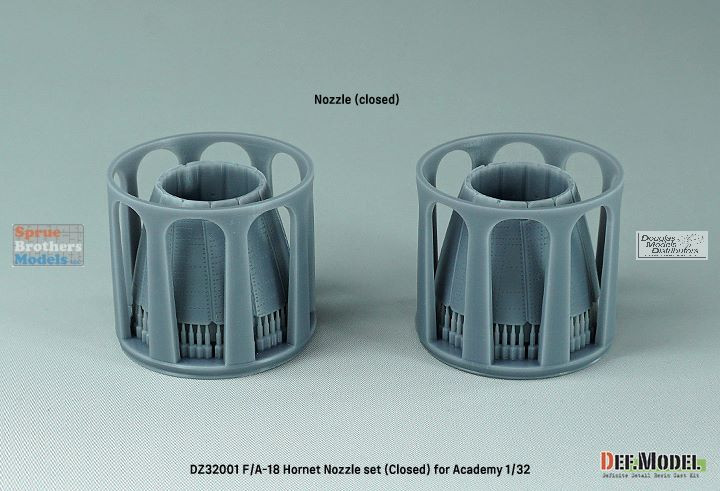 DEFDZ32001 1:32 DEF Model F-18A F-18B F-18C F-18D Hornet Exhaust Nozzle ...