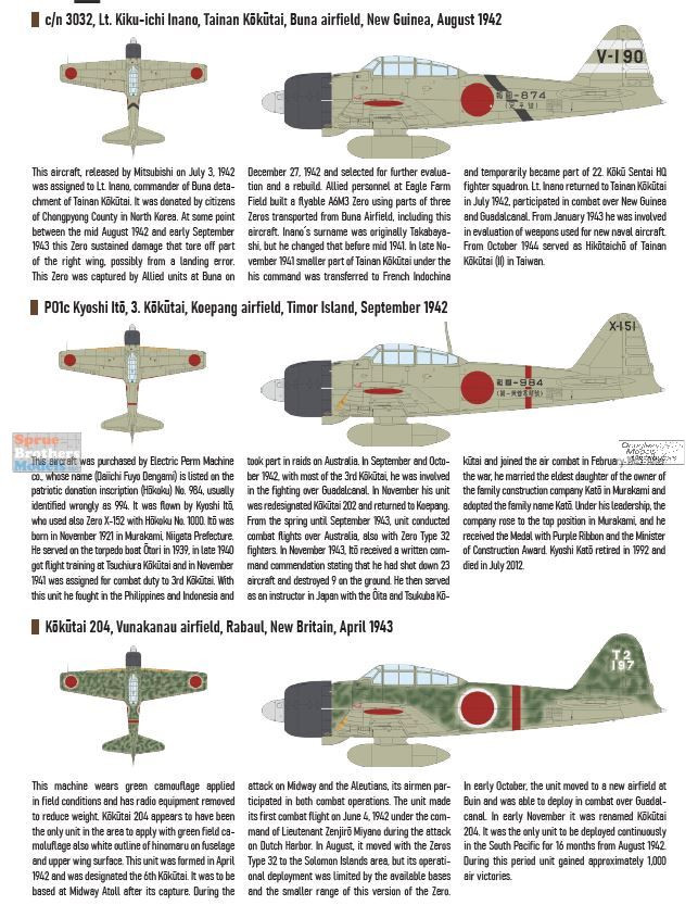 EDU11168 1:48 Eduard 'Samurai' A6M3 Zero Type 22 22a and 32 Limited ...