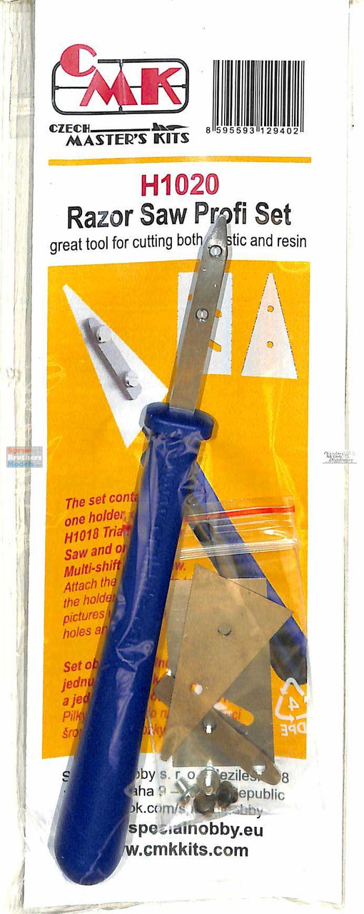 CMKH1020 CMK Tools - Razor Saw Profi Set - Sprue Brothers Models LLC