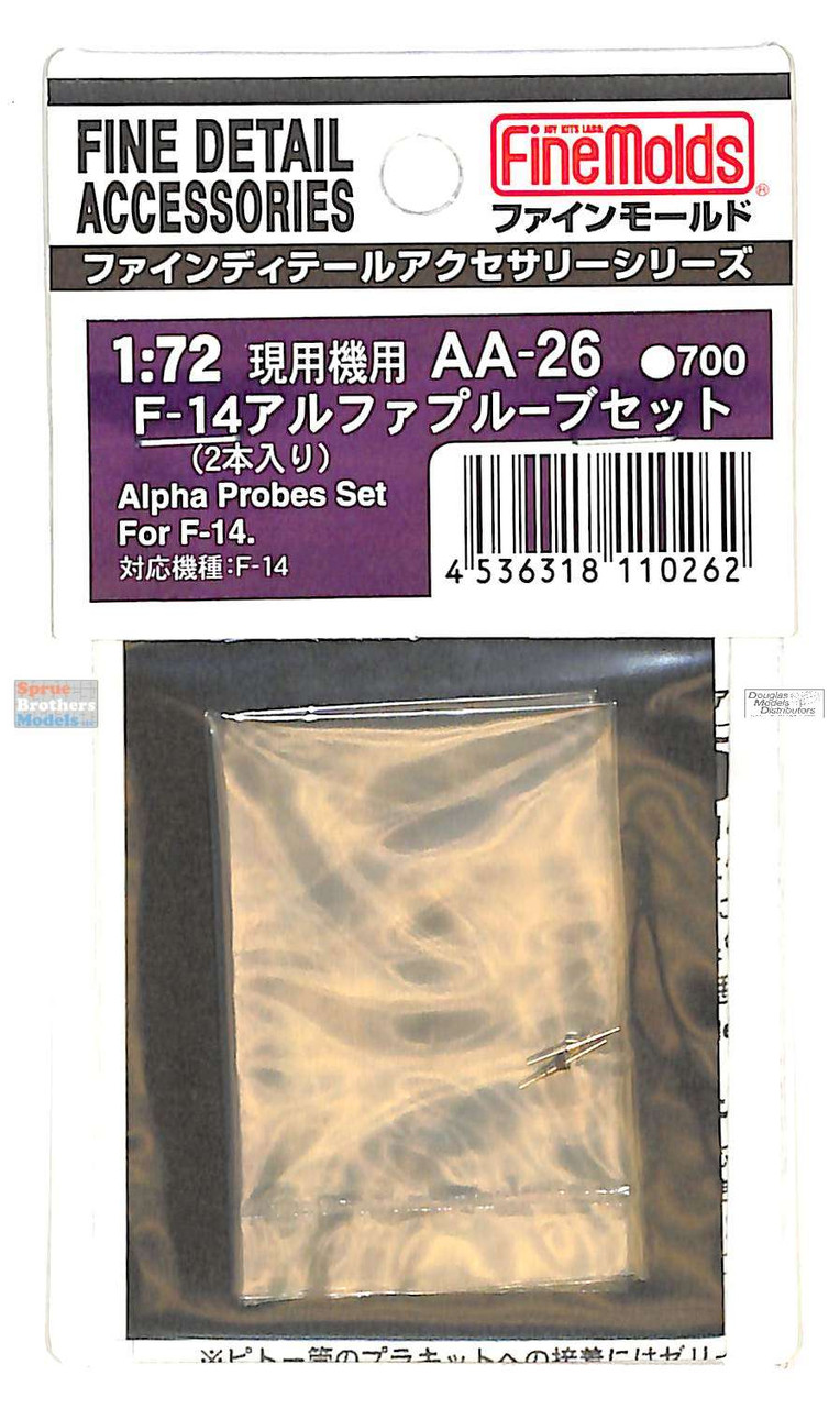 FNMAA026 1:72 Fine Molds F-14 Tomcat Alpha Probes Set - Sprue Brothers ...