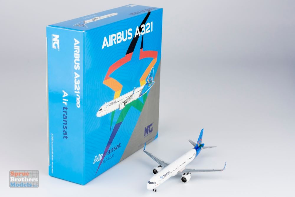 NGM13082 1:400 NG Model Air transat Airbus A321neo Reg #C-GOJC 'Pride ...