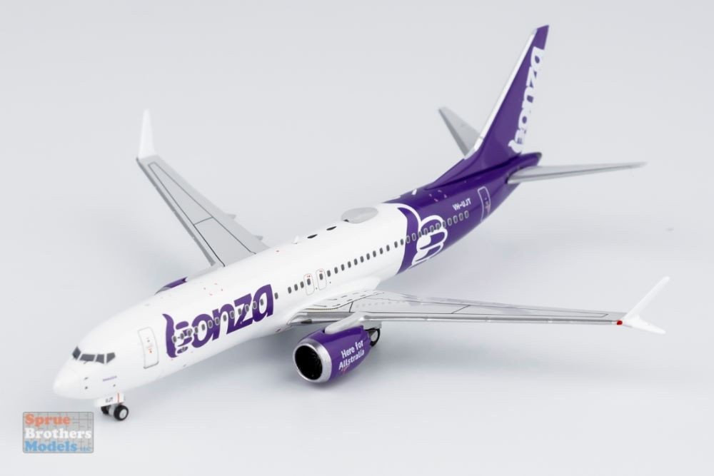 NGM88010 1:400 NG Model Bonza Airlines B737 Max8 Reg #VH-UJT (pre ...